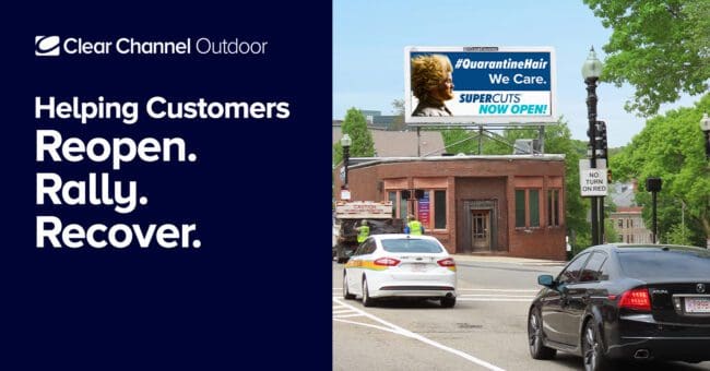 Clear Channel Helps Customers Recover from COVID | Billboard Insider™